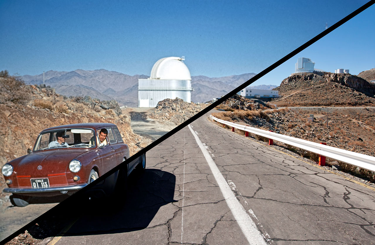A Drive Through Time — How telescopes, and cars, have changed at La ...
