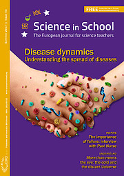 Cover of Science in School issue No.40 | ESO