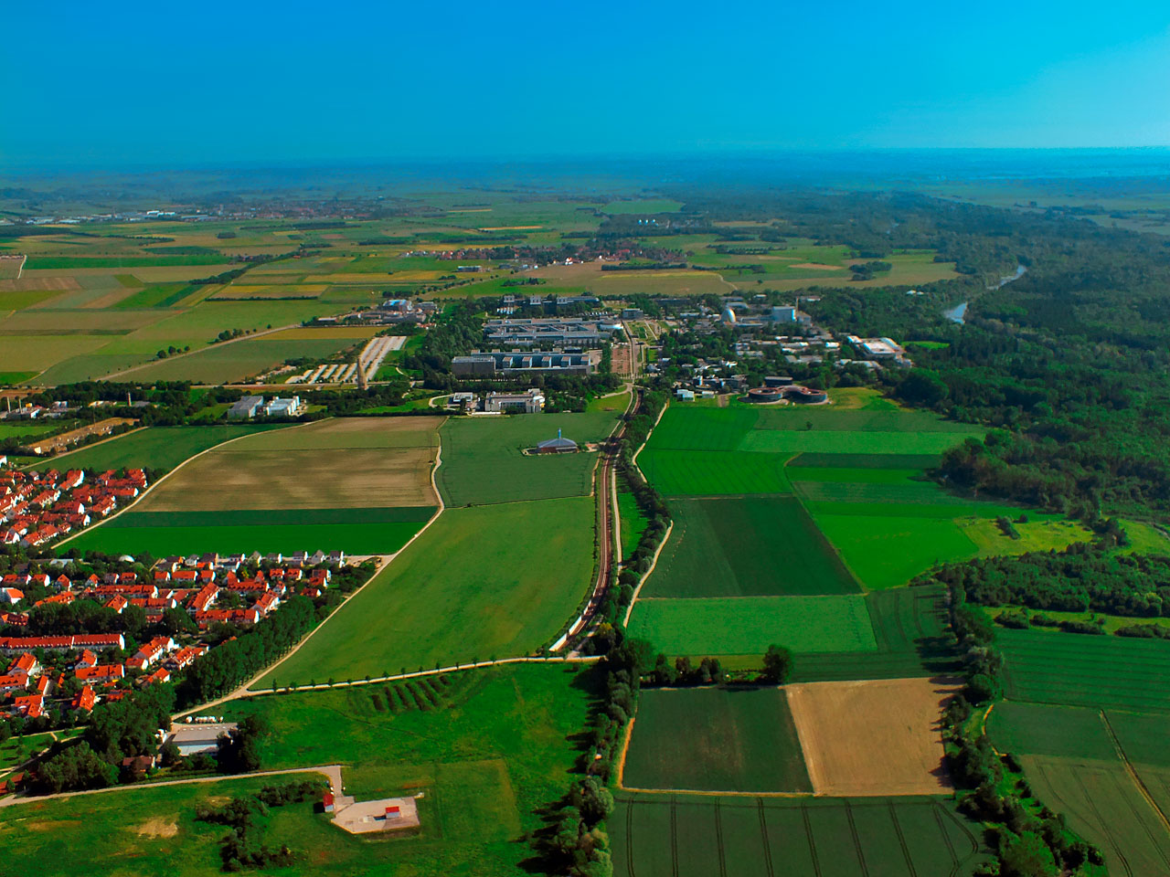 Garching seen from above | ESO Australia