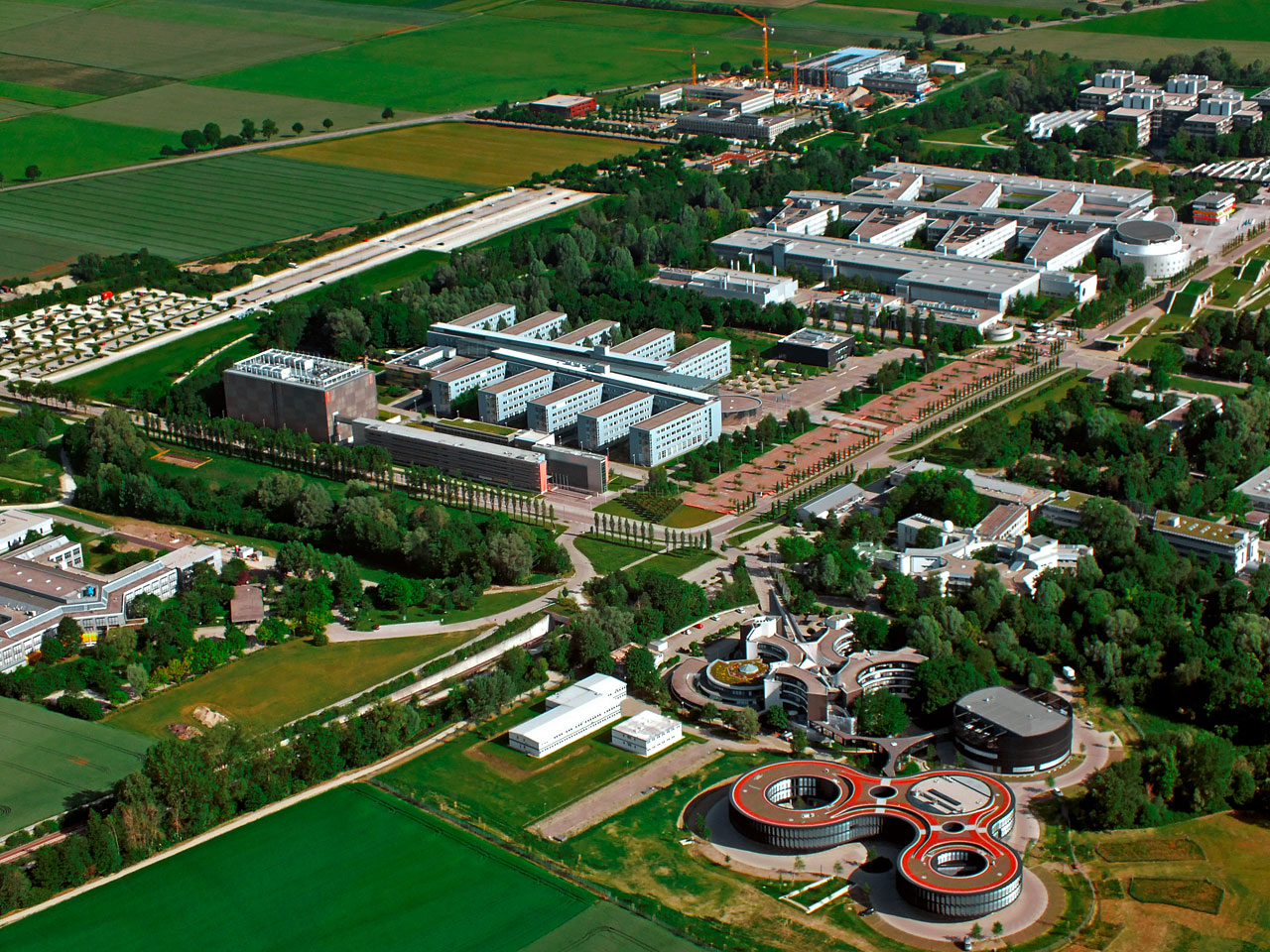 Aerial view of the Garching Science Campus | ESO