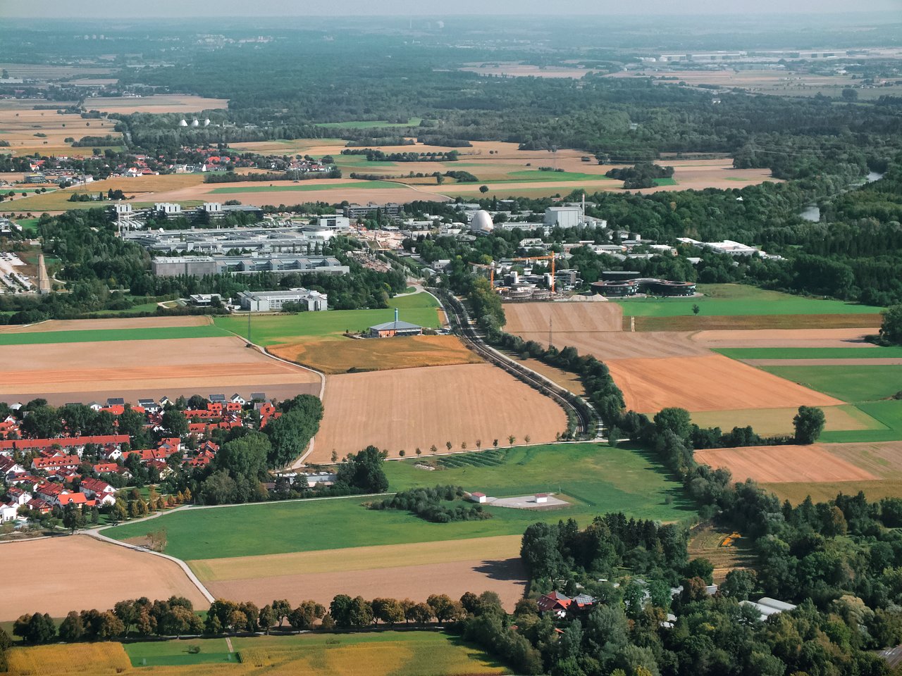 Aerial view of ESO Headquarters | ESO United Kingdom