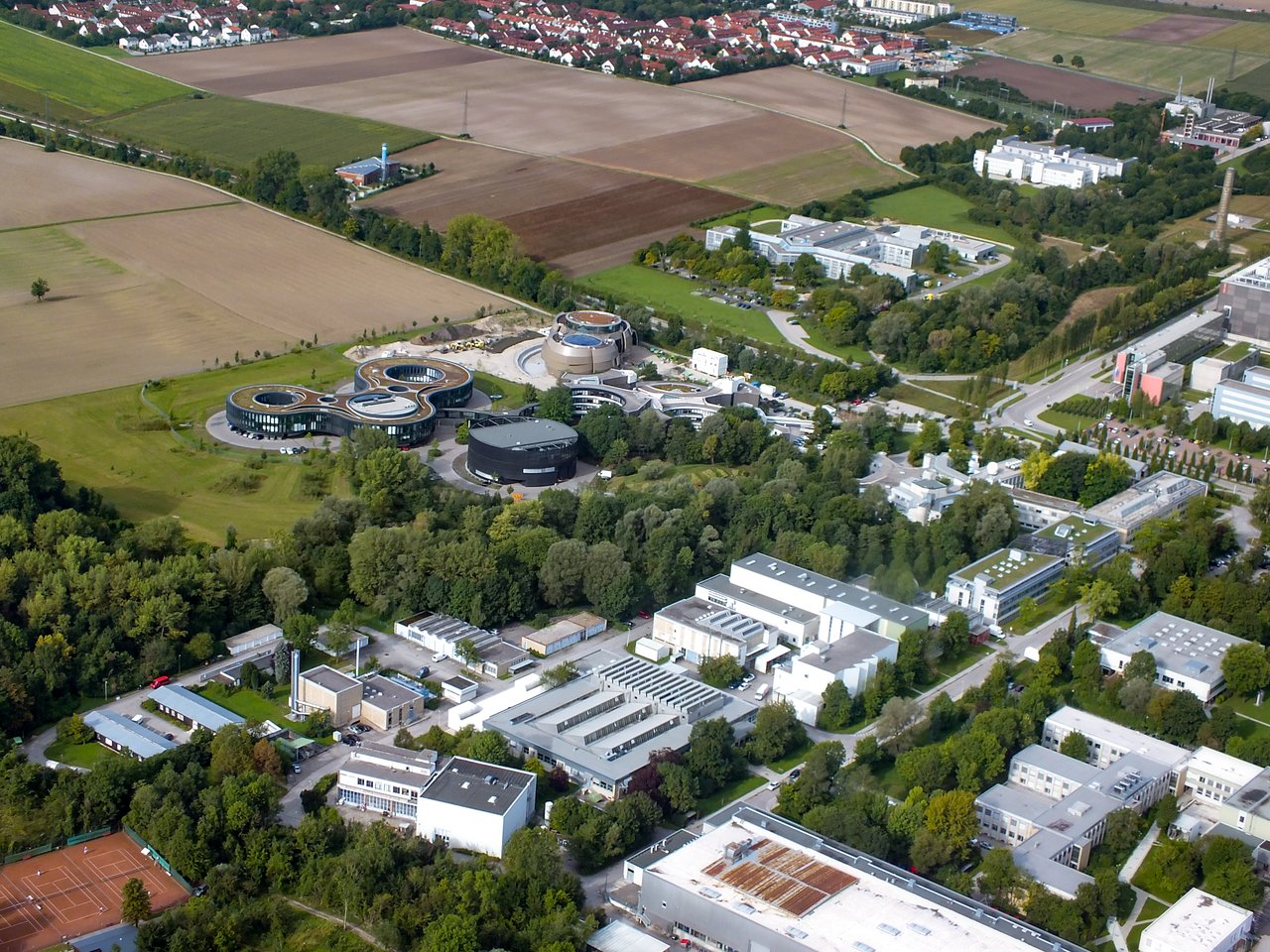 Aerial view of ESO Headquarters and surrounding area | ESO Nederland