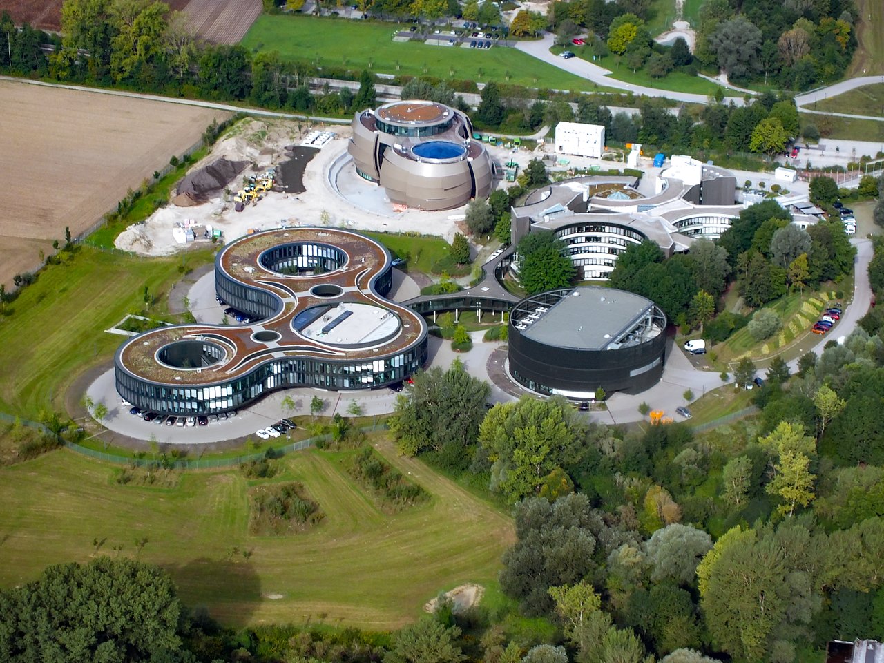 Aerial view of ESO Headquarters | ESO