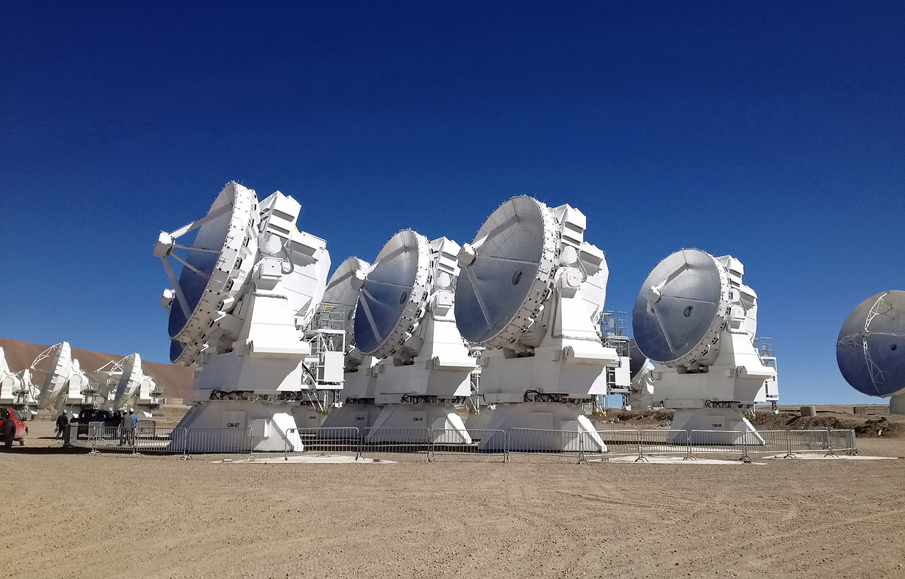A compact array | ESO Svizzera