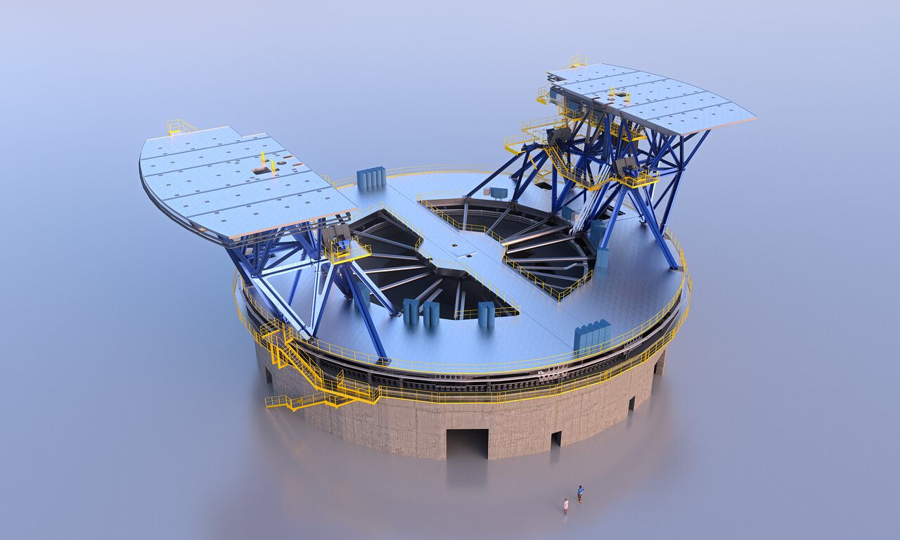 ELT azimuth structure | ESO Ireland