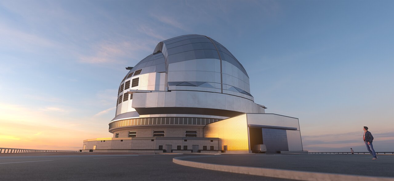 Sheltering the ELT | ESO el