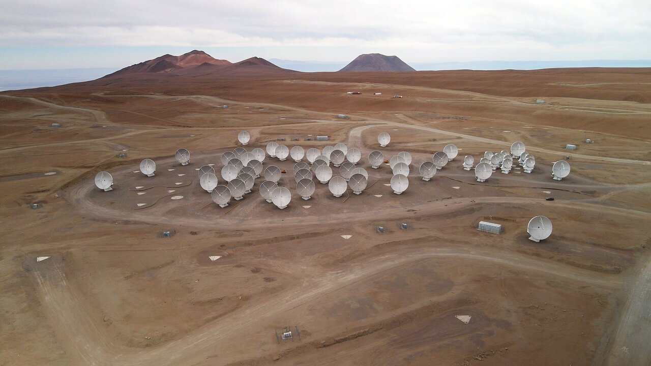 ALMA Observatory drone photo | ESO Chile