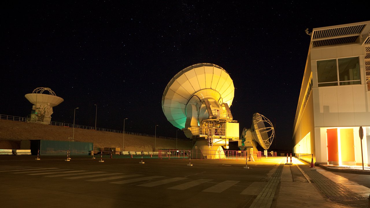 ALMA night time testing | ESO