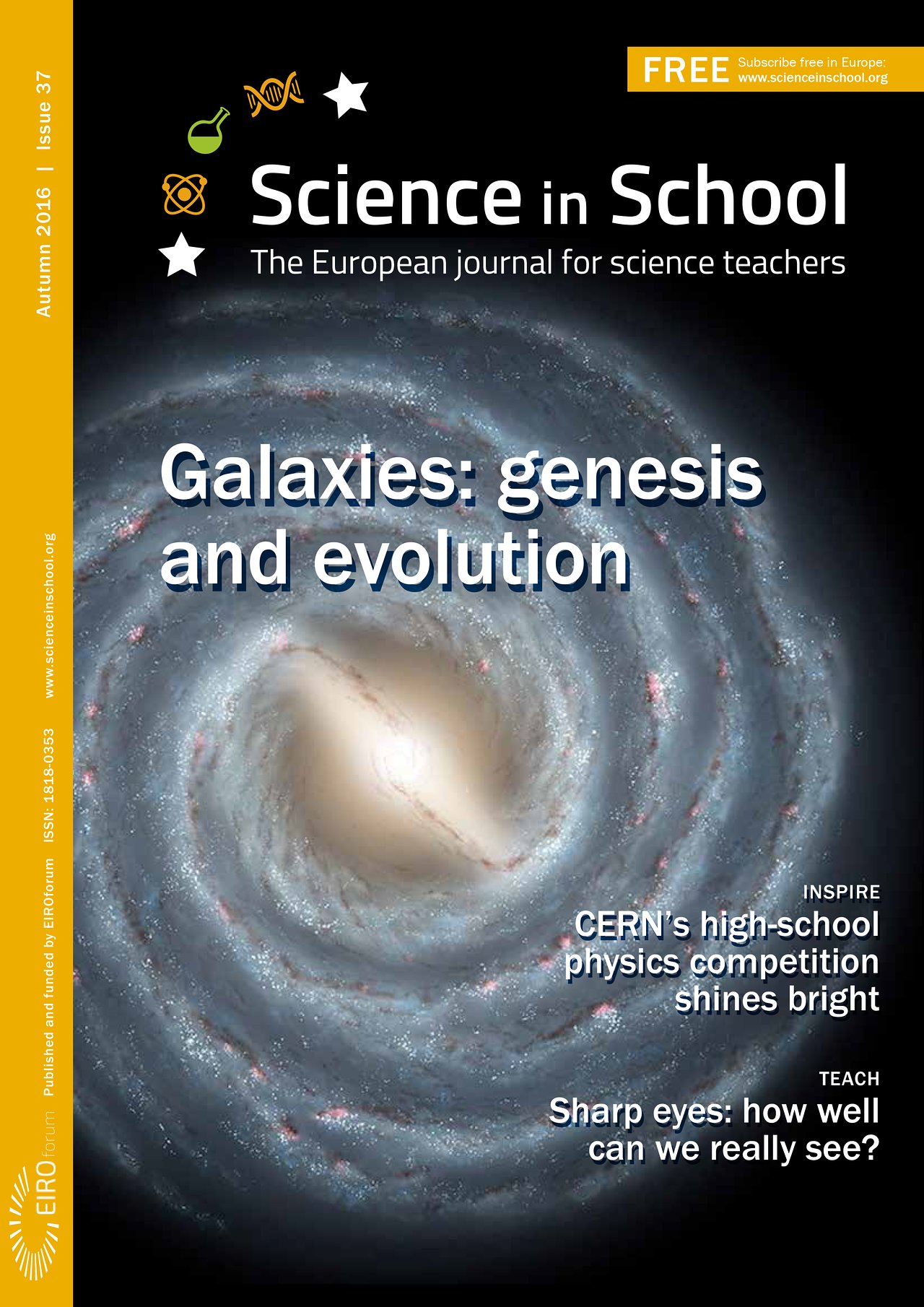 Science in School: Issue 37 now available | ESO