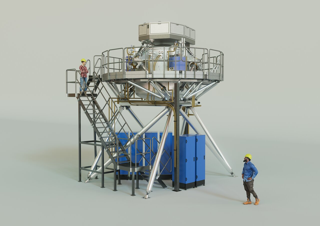 3D rendering of the ELT’s METIS instrument | ESO