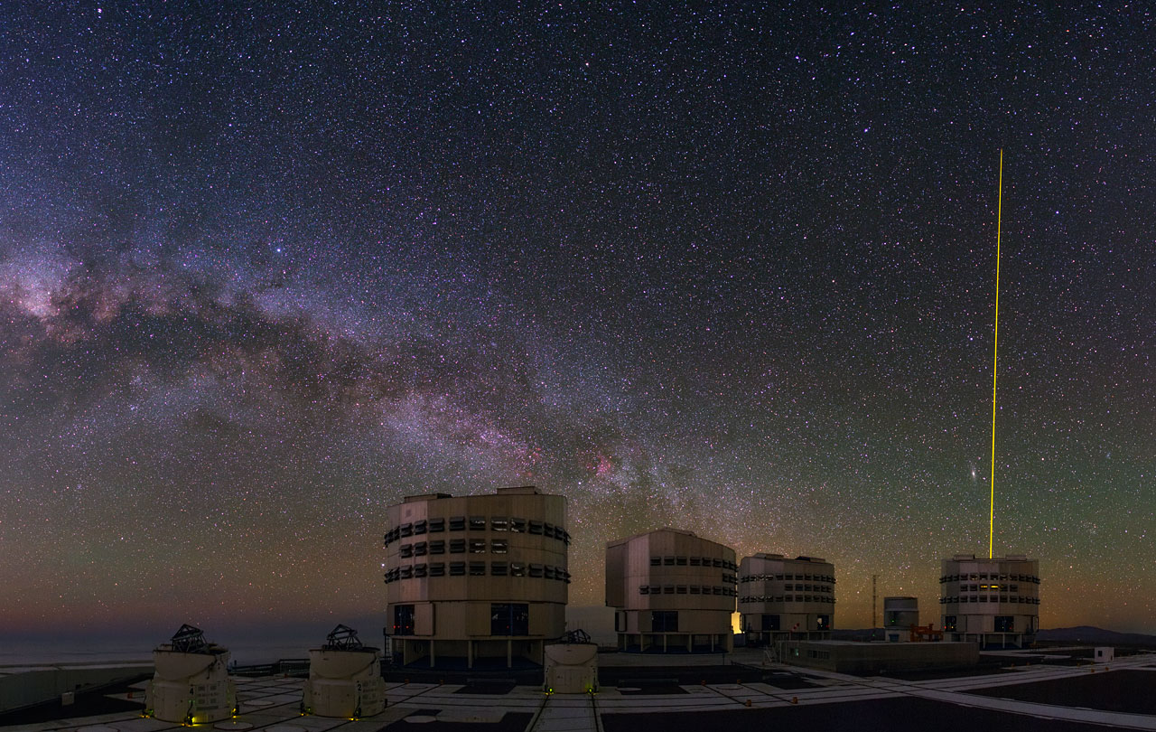 Panorama of the VLT in action | ESO United Kingdom