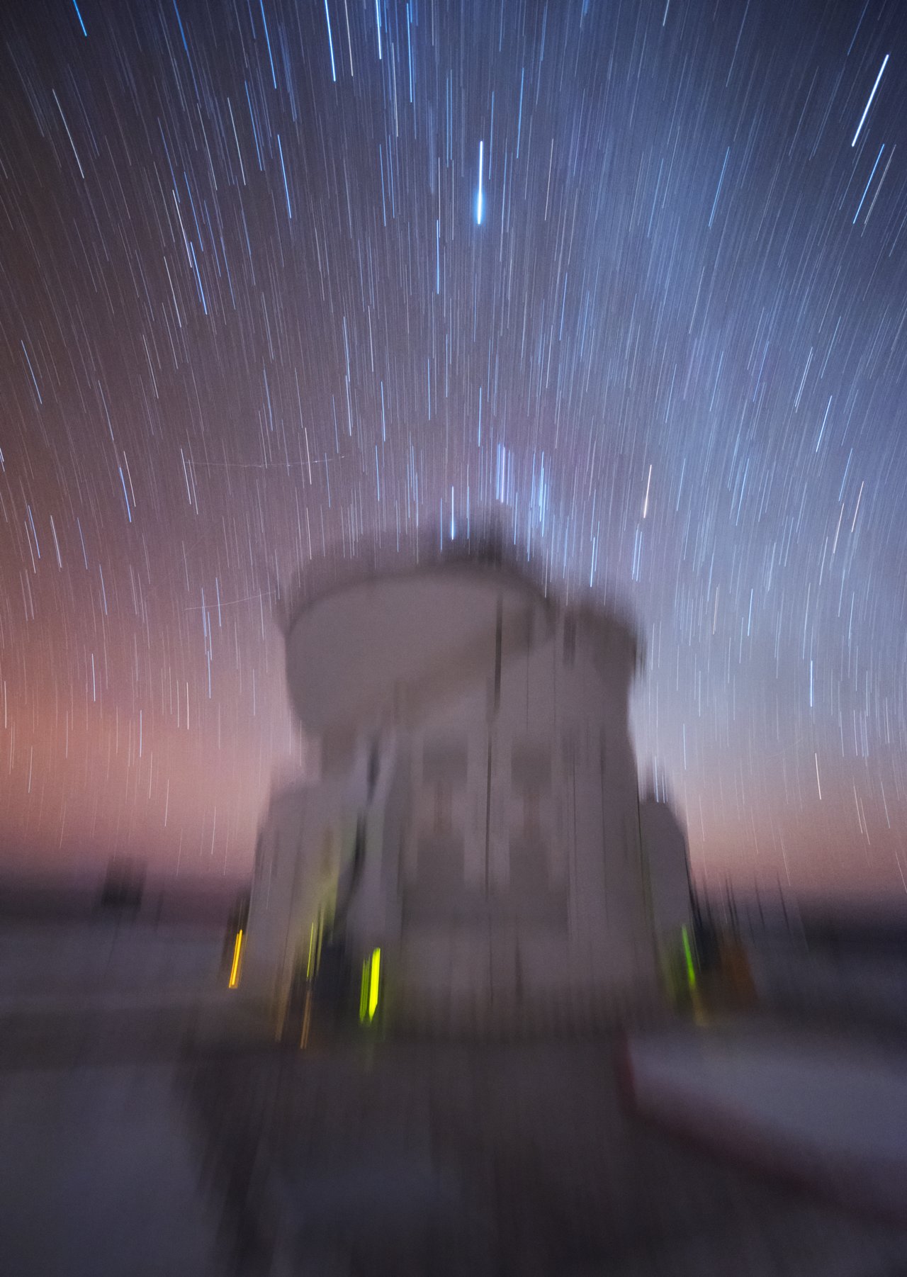 Auxiliary in motion | ESO Nederland