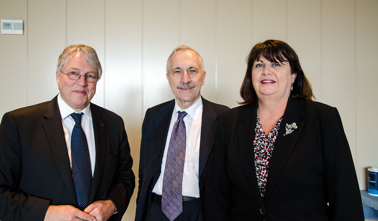 Meeting between Claus Madsen, Carlo Rizzuto and Maire Geoghegan-Quinn ...