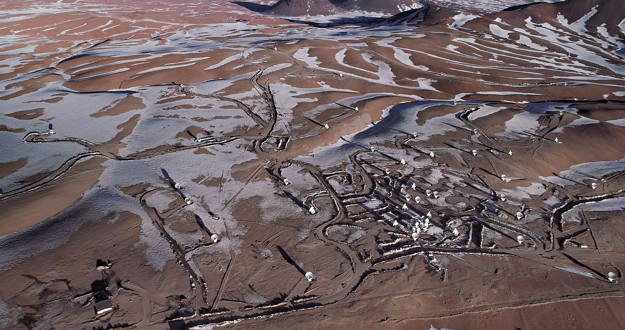 ALMA Observatory seen from the sky | ESO