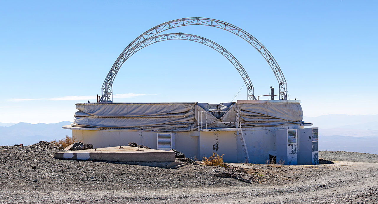 Panorama of the old test dome | ESO Polska