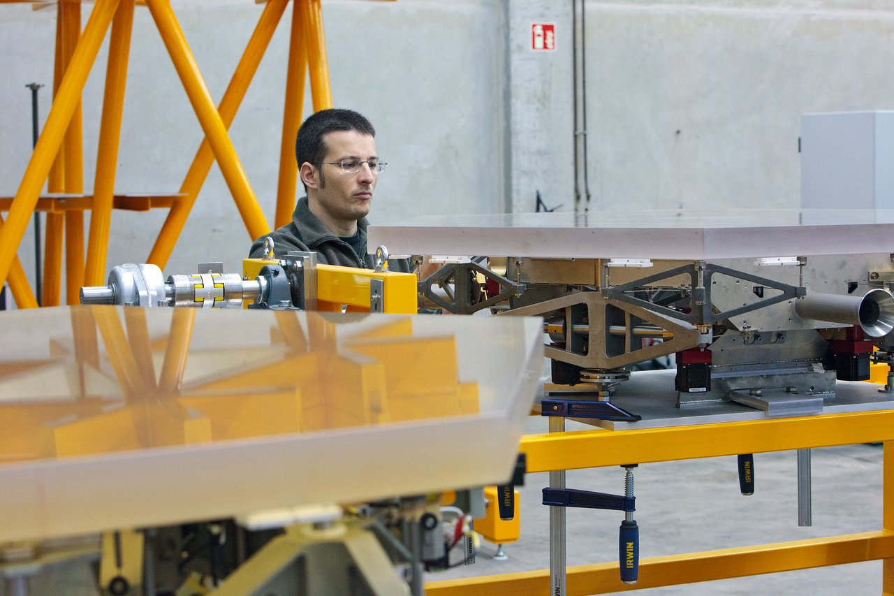 ELT mirror testing | ESO