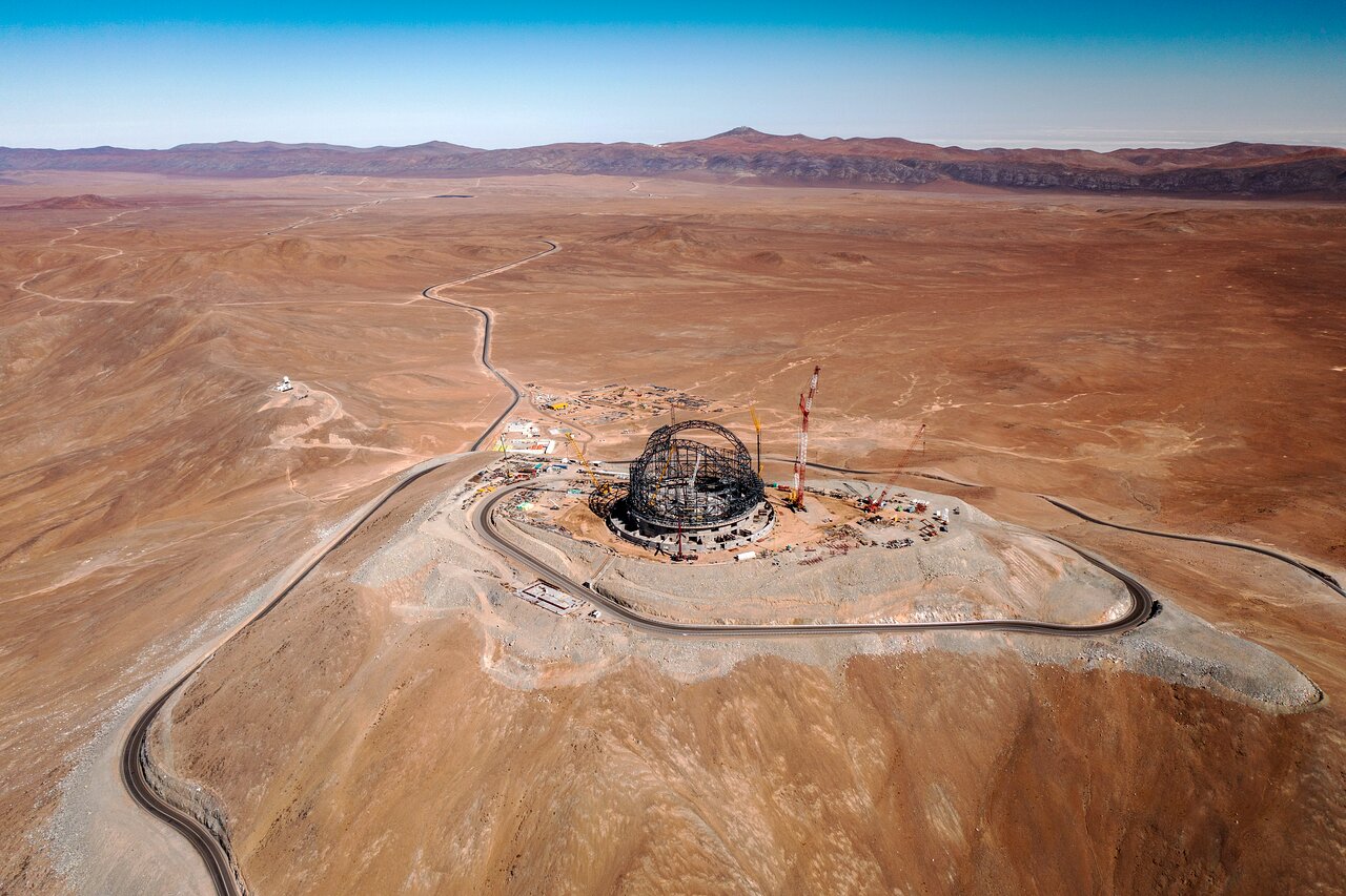 Looking out over the ELT construction site | ESO Danmark