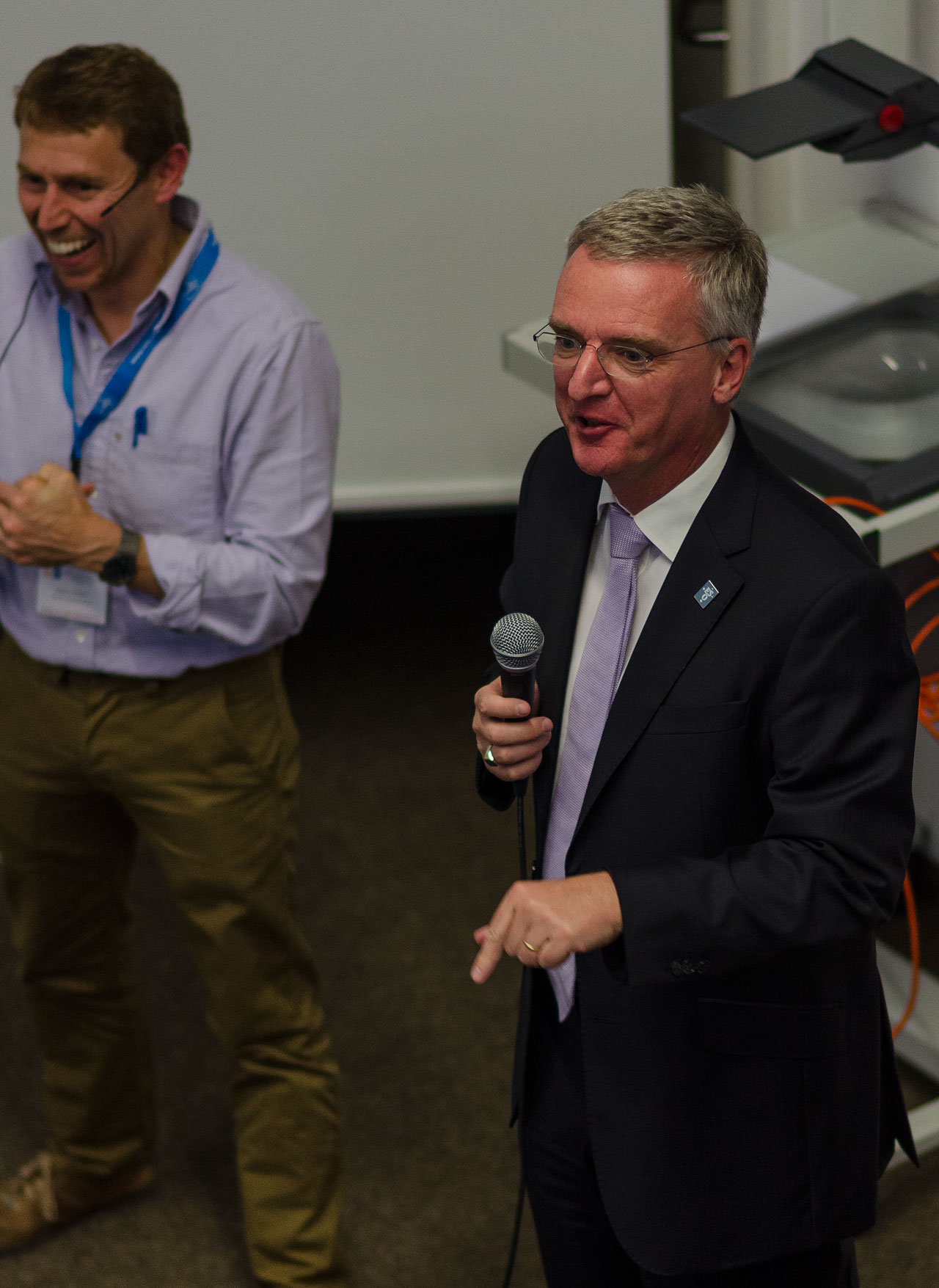 Steve Smartt and Tim de Zeeuw | ESO Sverige