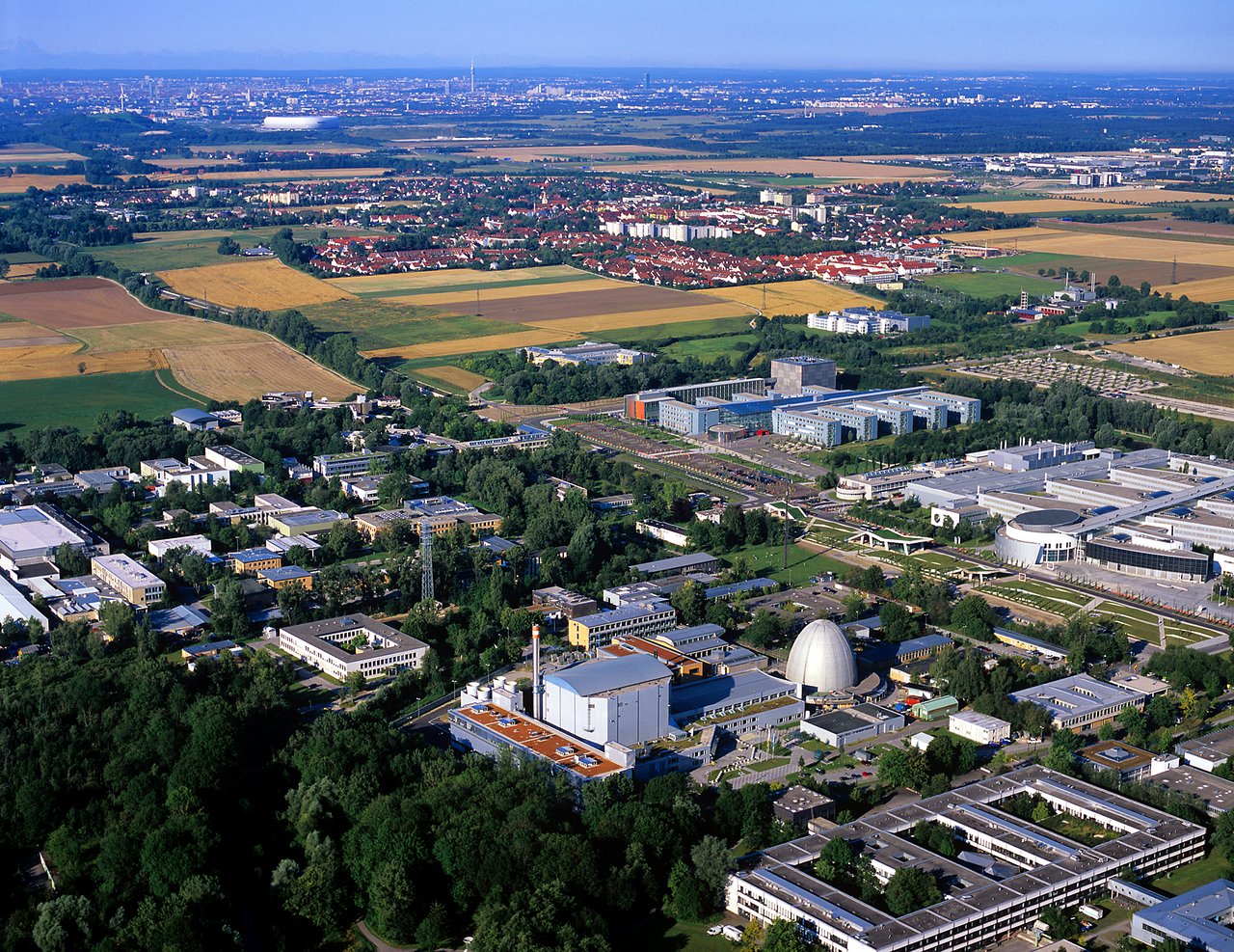 Aerial View of ESO Headquarters in Garching near Munich | ESO Australia