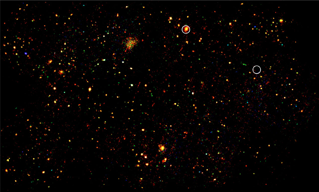 First image from the XMM-LSS Wide-Field X-Ray Survey | ESO