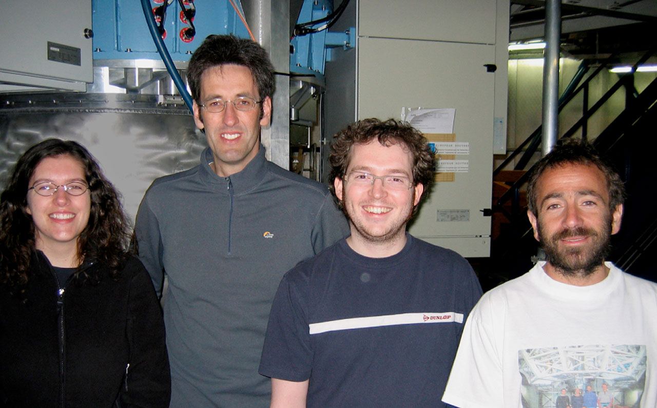 Members of the SPIFFI Commissioning Team | ESO Ireland