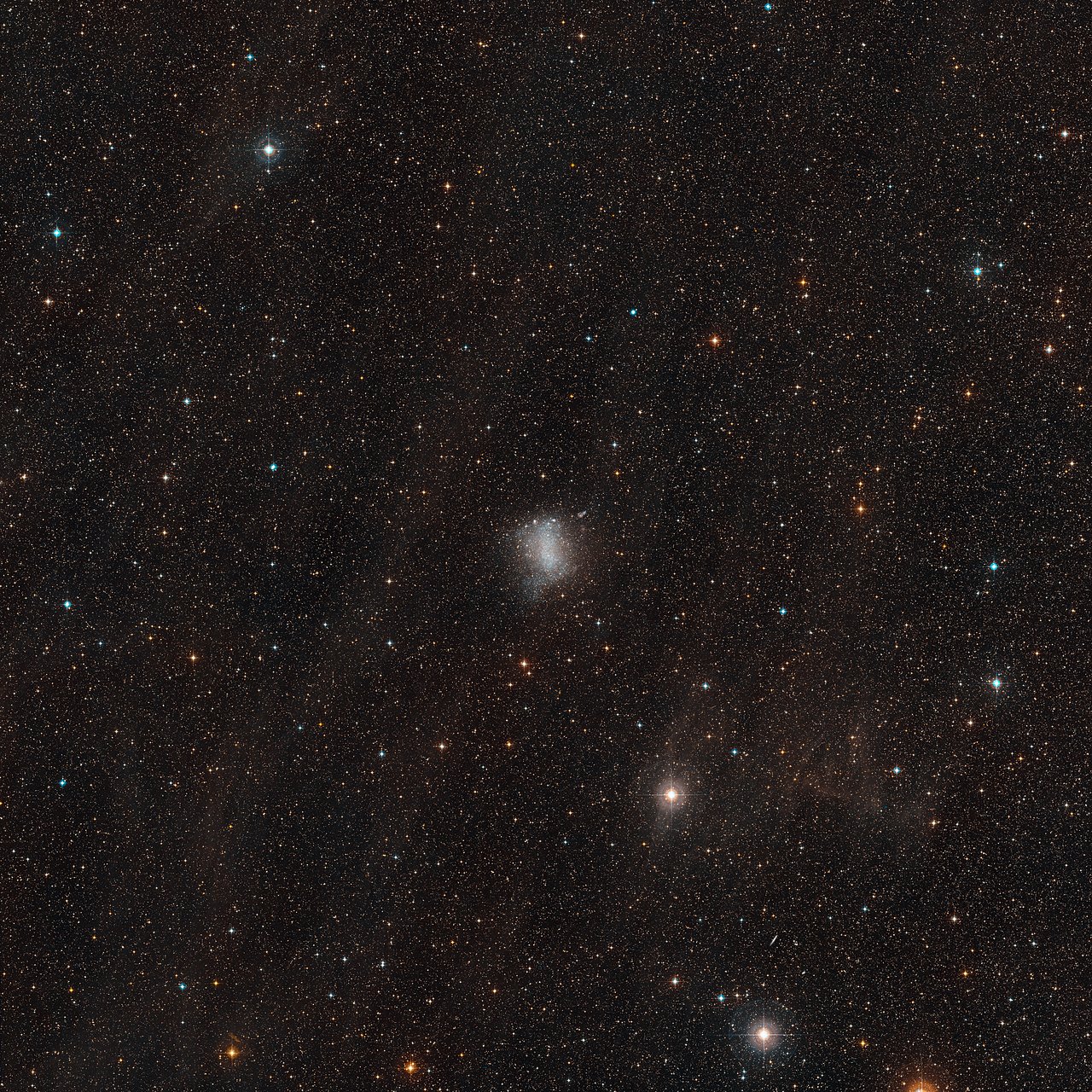 Digitized sky survey image of the galaxy NGC 6822 | ESO