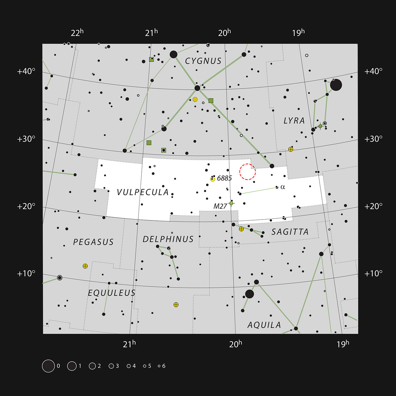 Vulpecula Constellation
