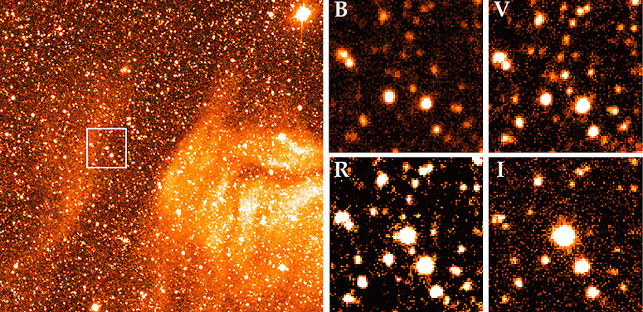 IRAS 04553-6825: first extra-galactic SiO maser | ESO