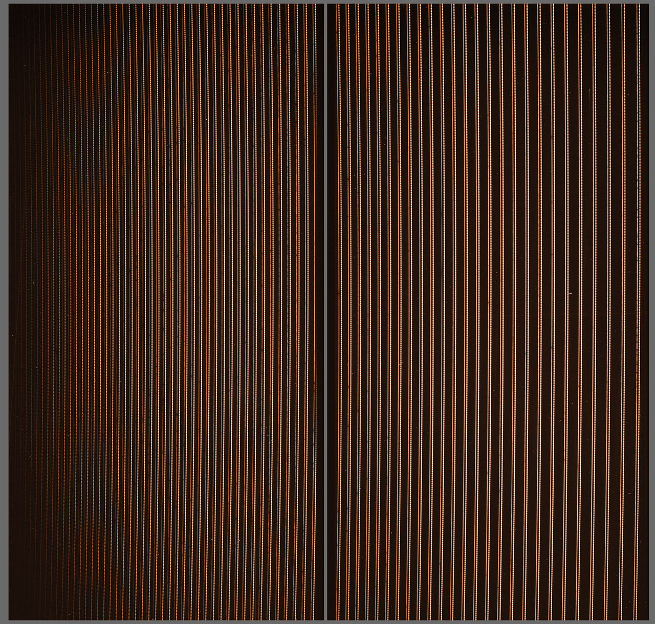 A raw spectrum, straight from the HARPS | ESO el