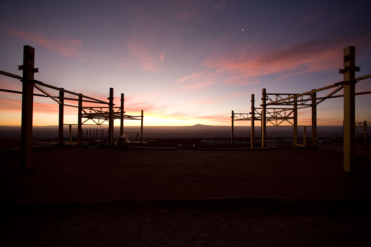 Construction of the OSF | ESO Italia