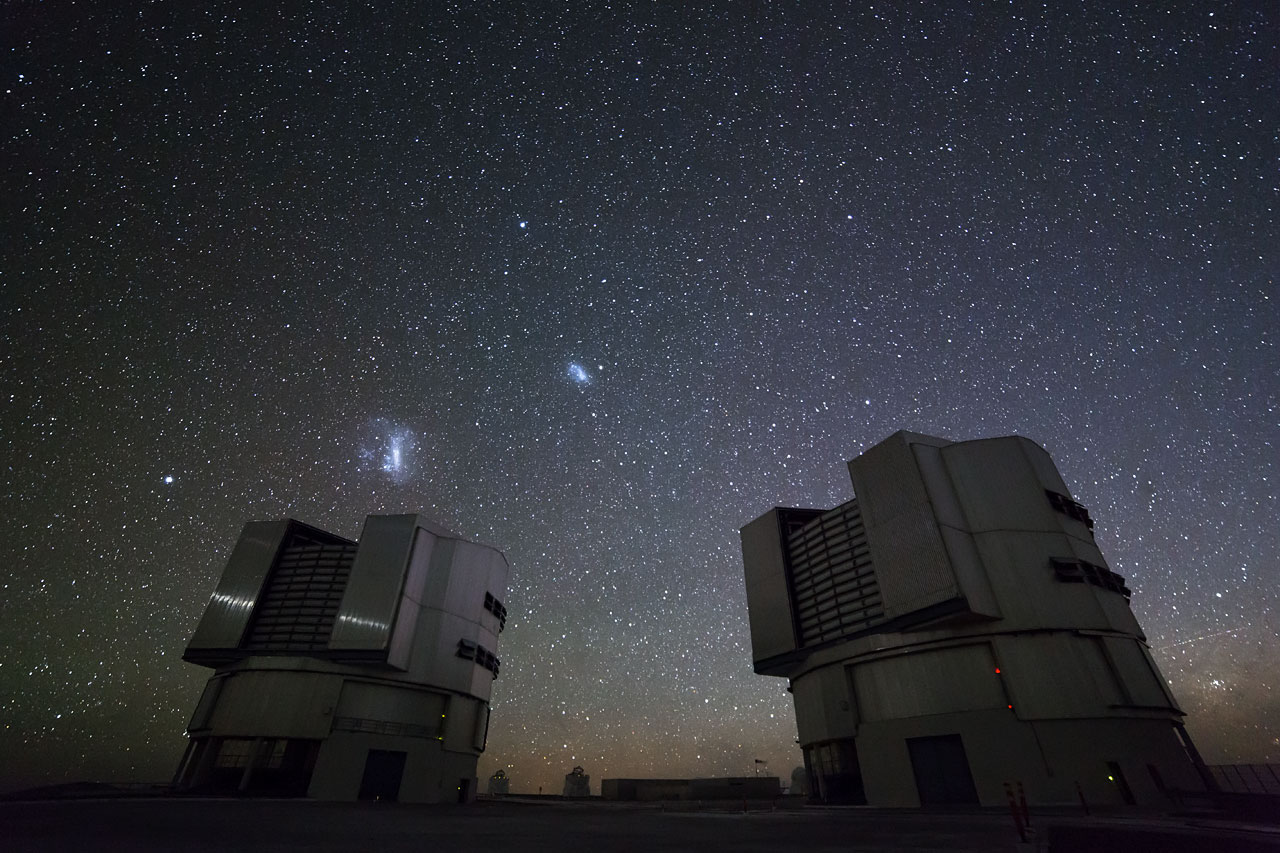 VLT at night | ESO