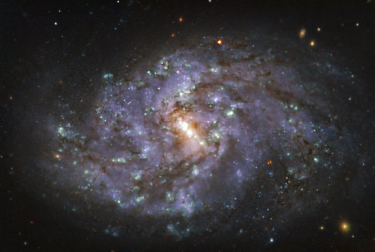 The NGC 1087 galaxy as seen with MUSE on ESO’s VLT | ESO Italia