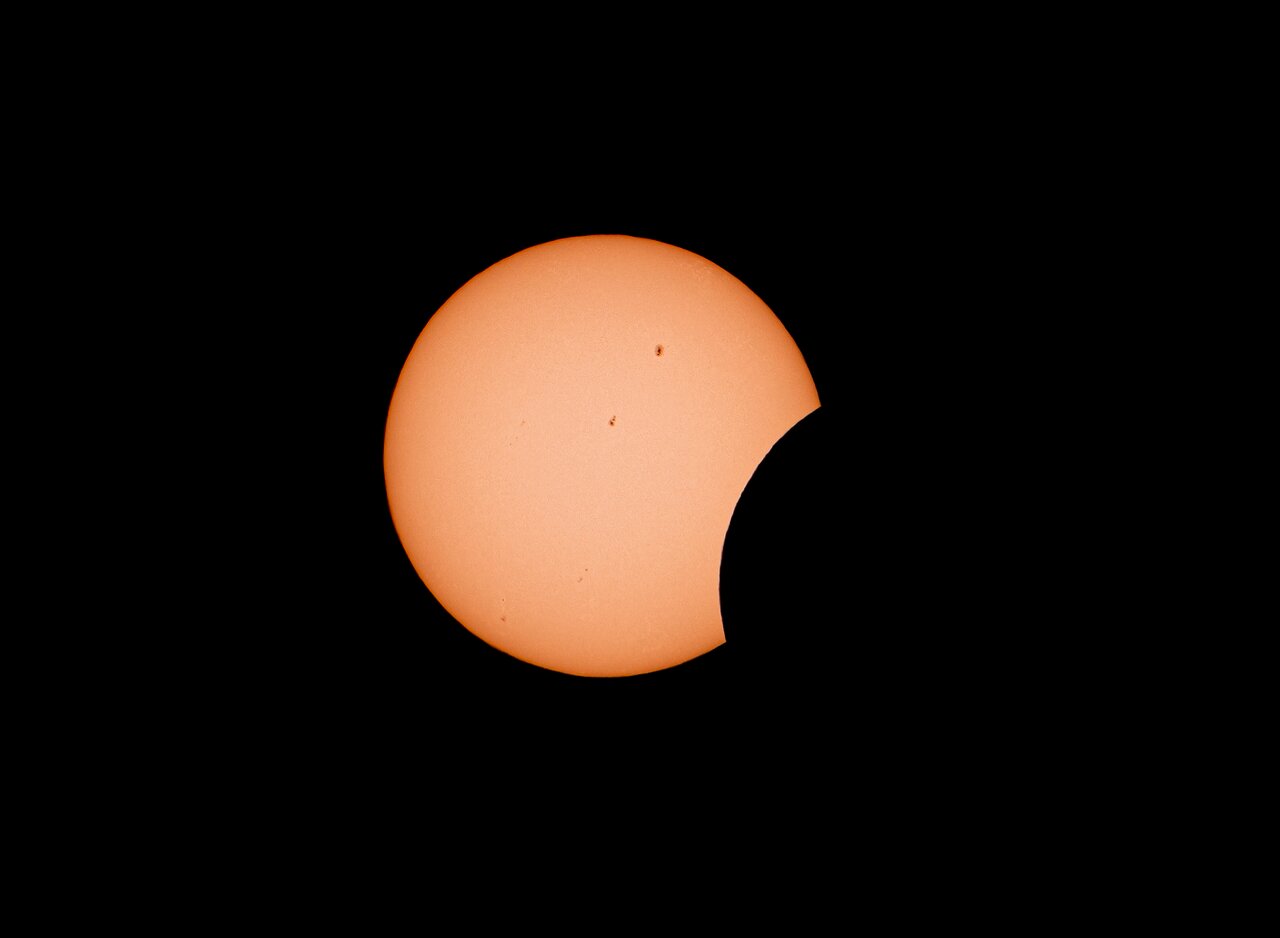 An annular solar eclipse, as seen from La Silla | ESO