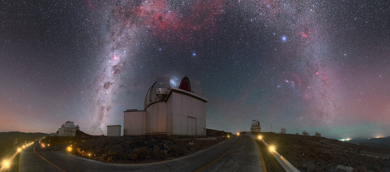 Milky Way arching over La Silla | ESO