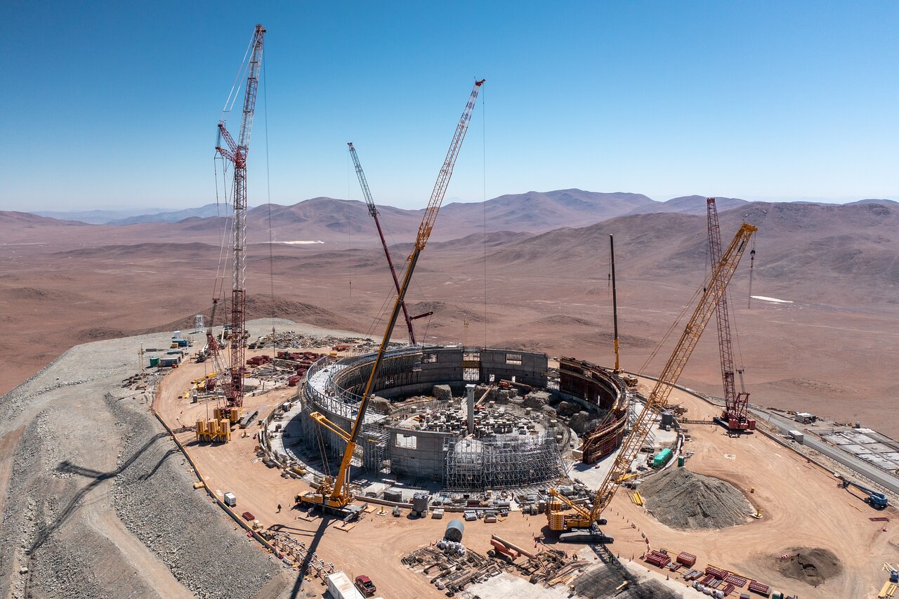 Flying progress on the ELT | ESO