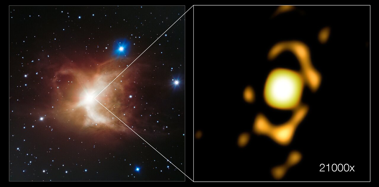The Toby Jug Nebula as seen by the VLT and the VLTI | ESO Sverige