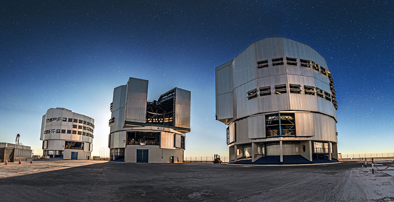 VLT at twilight | ESO Suisse