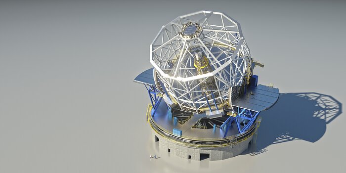 Model of the ELT | ESO Suisse