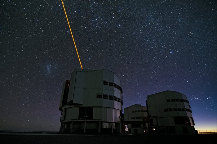The Laser Guide Star on the VLT | ESO
