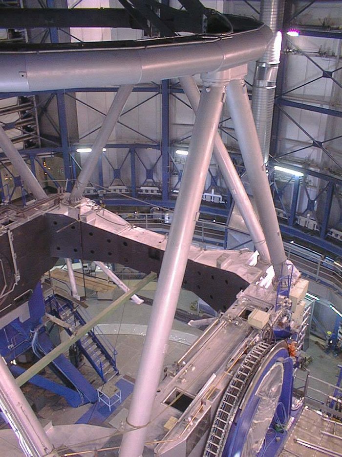 Construction of VLT UT2 | ESO España