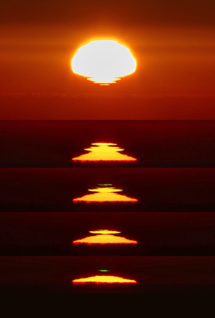 Green flash at La Silla | ESO