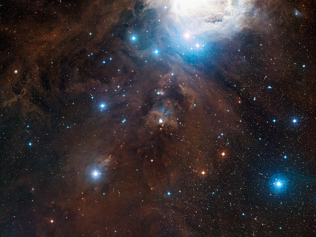 Wide-field view of part of Orion in visible light | ESO