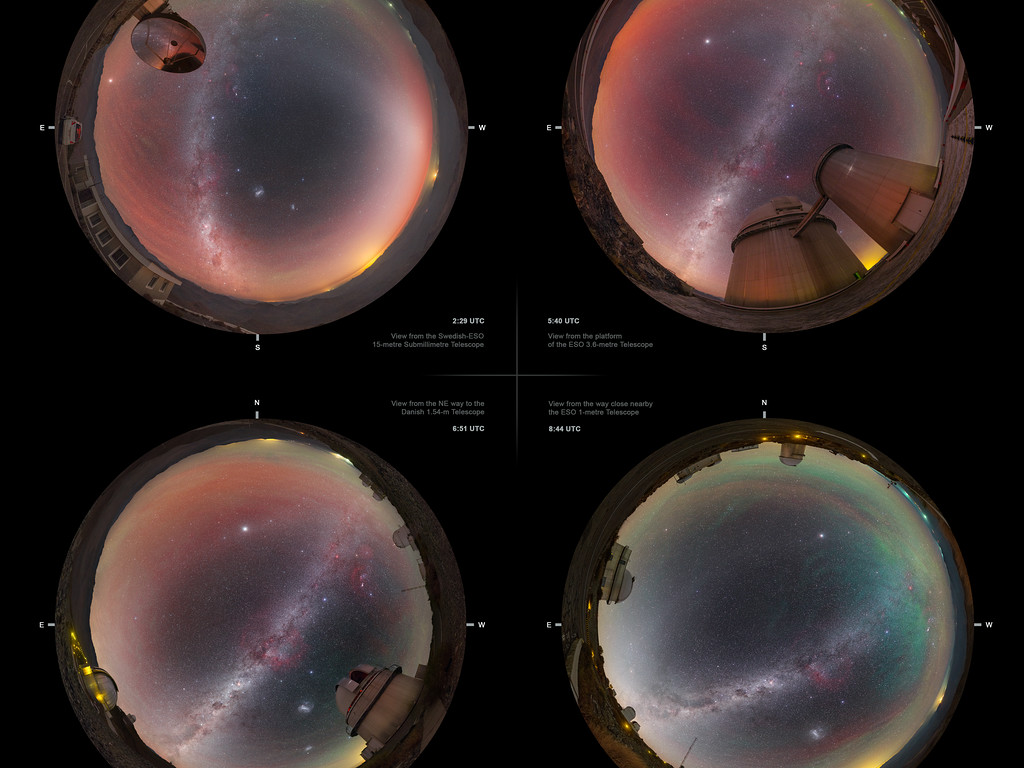 Airglow infographic | ESO