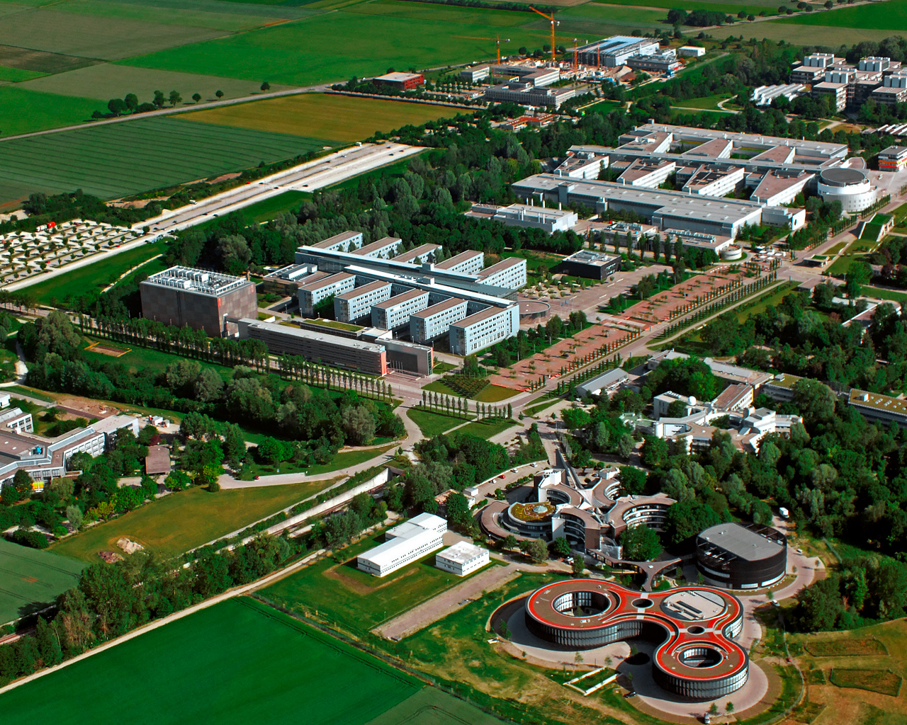 Aerial view of the Garching Science Campus | ESO Australia