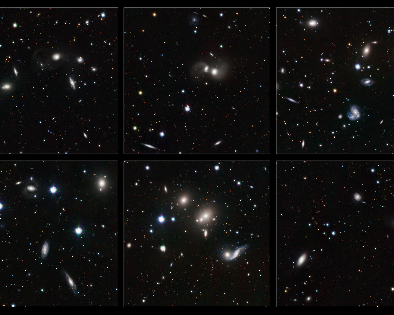 Highlights of the VST image of the Hercules galaxy cluster | ESO