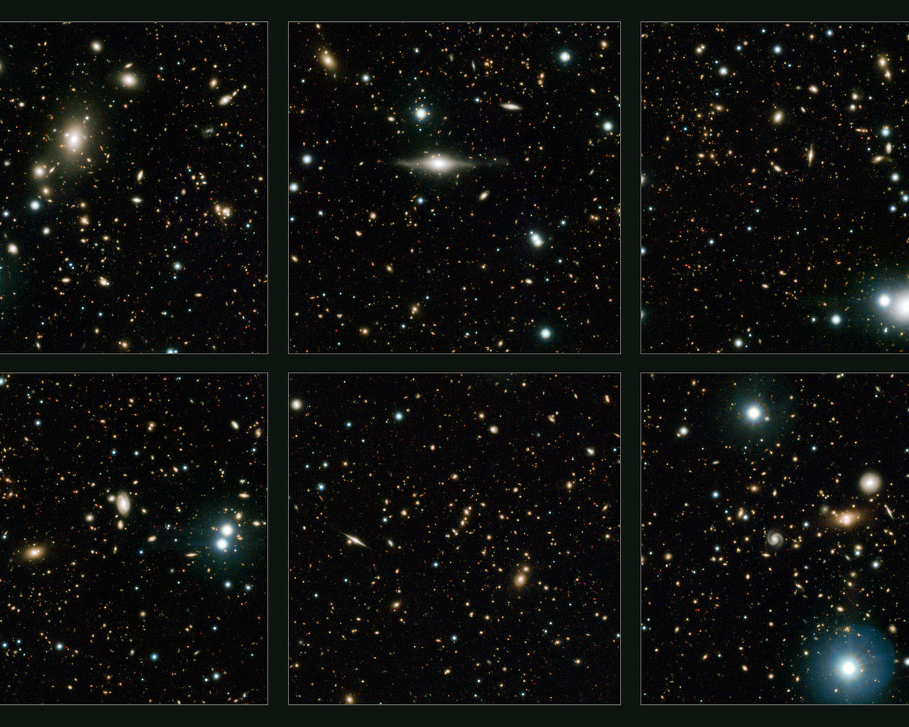 « Morceaux choisis » de l’image profonde infrarouge du champ COSMOS ...