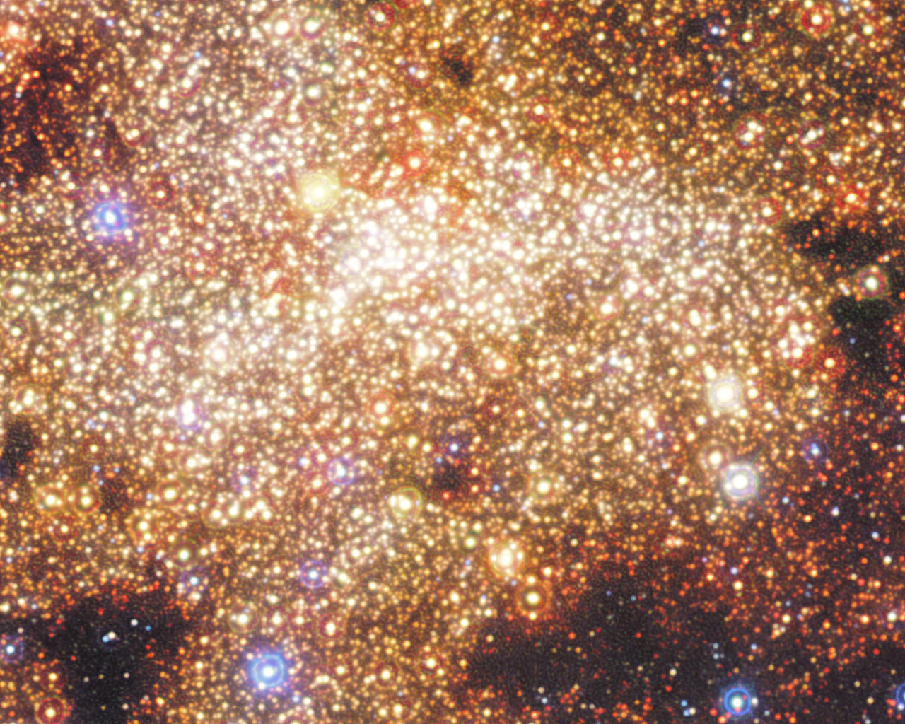 HAWK-I view of the Milky Way’s central region (close-up) | ESO