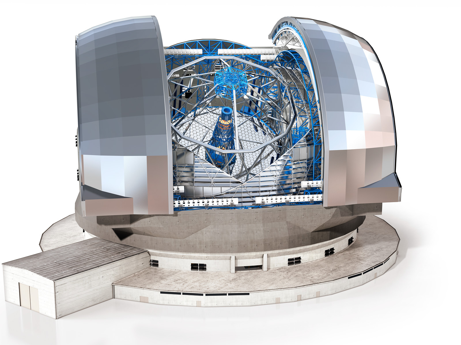 ELT external structure | ESO el