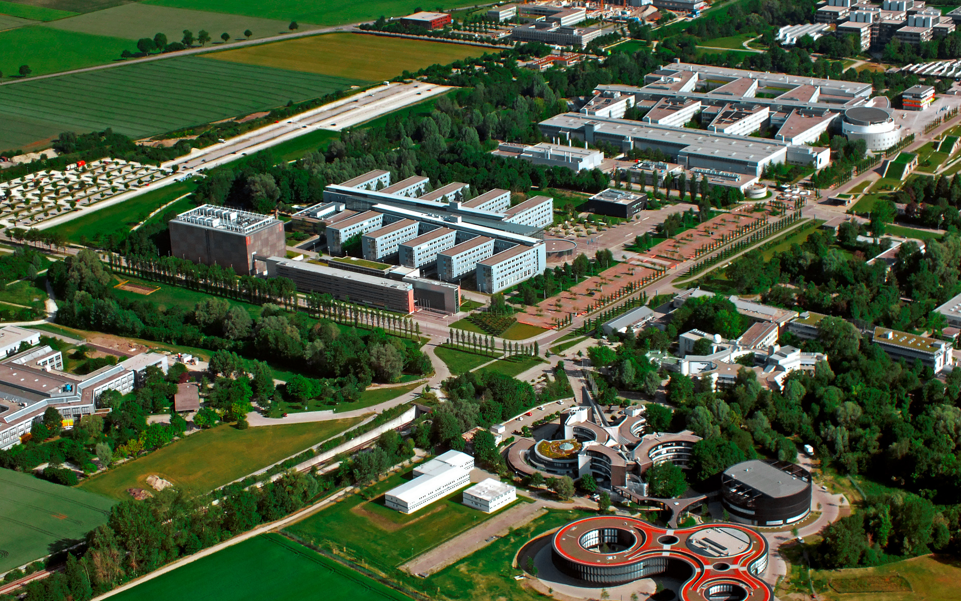 Aerial view of the Garching Science Campus | ESO