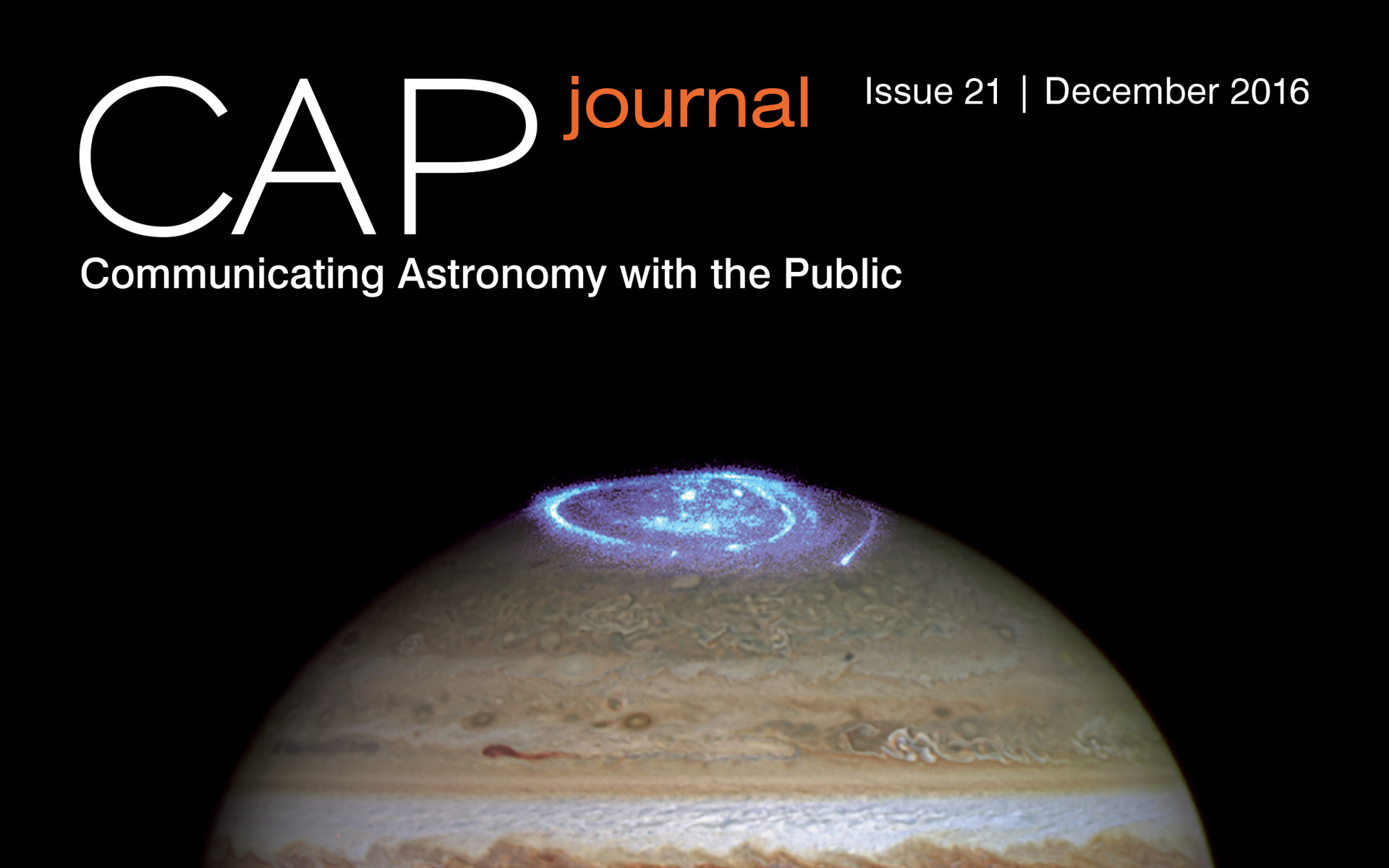 Cover picture of CAP Journal issue 21 | ESO